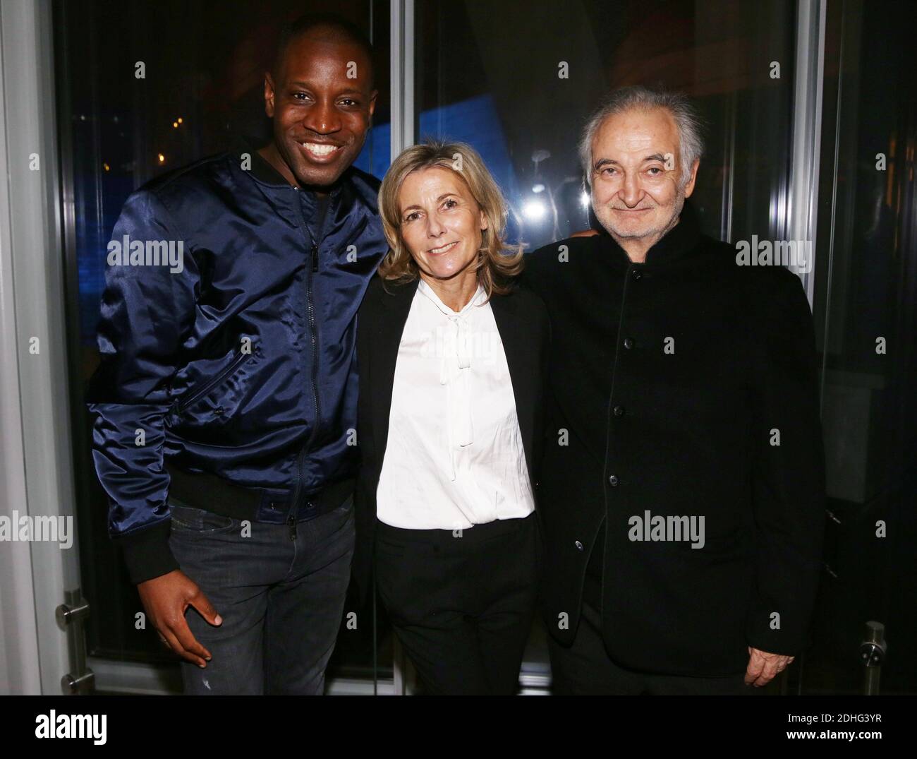 Abd al Malik, Claire Chazal et Jacques Attali lors de la Ceremonie des ...