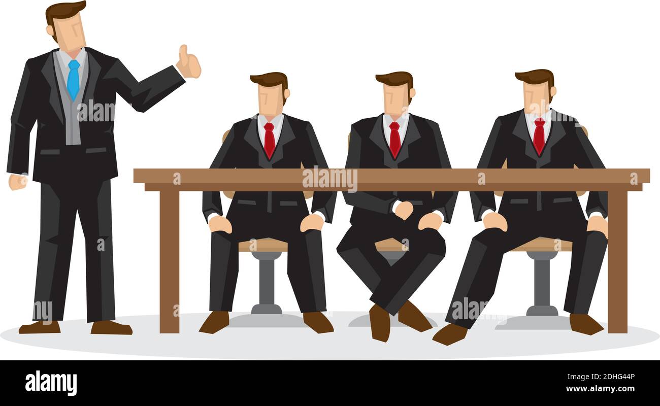 Employer praise employee/staff for their hard work. Concept of teamwork ...