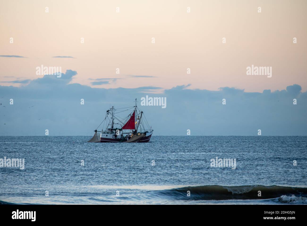 Trawler north sea waves hi-res stock photography and images - Alamy