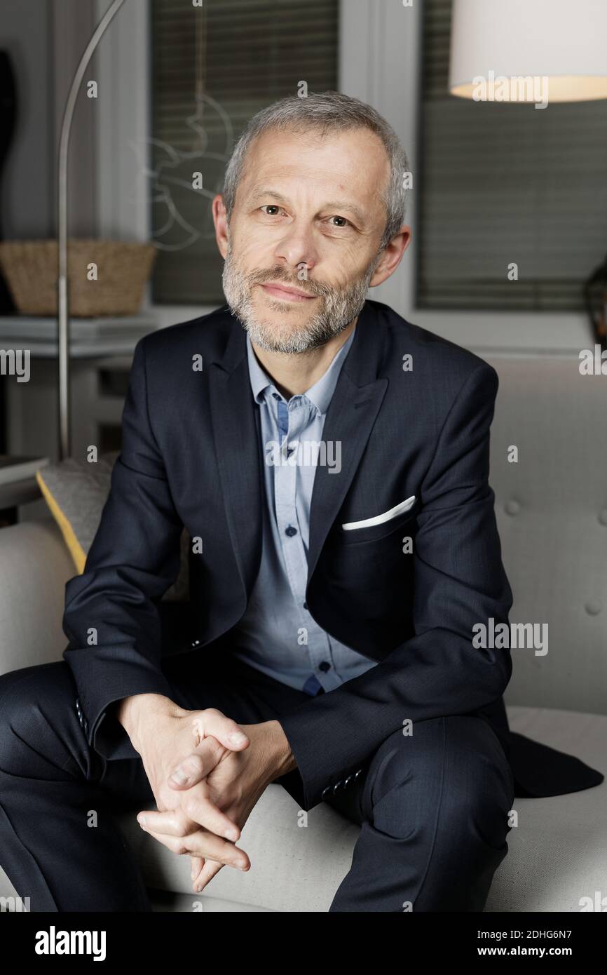 File picture, dated on November 10, 2017, Pierre Mathiot posing during ...