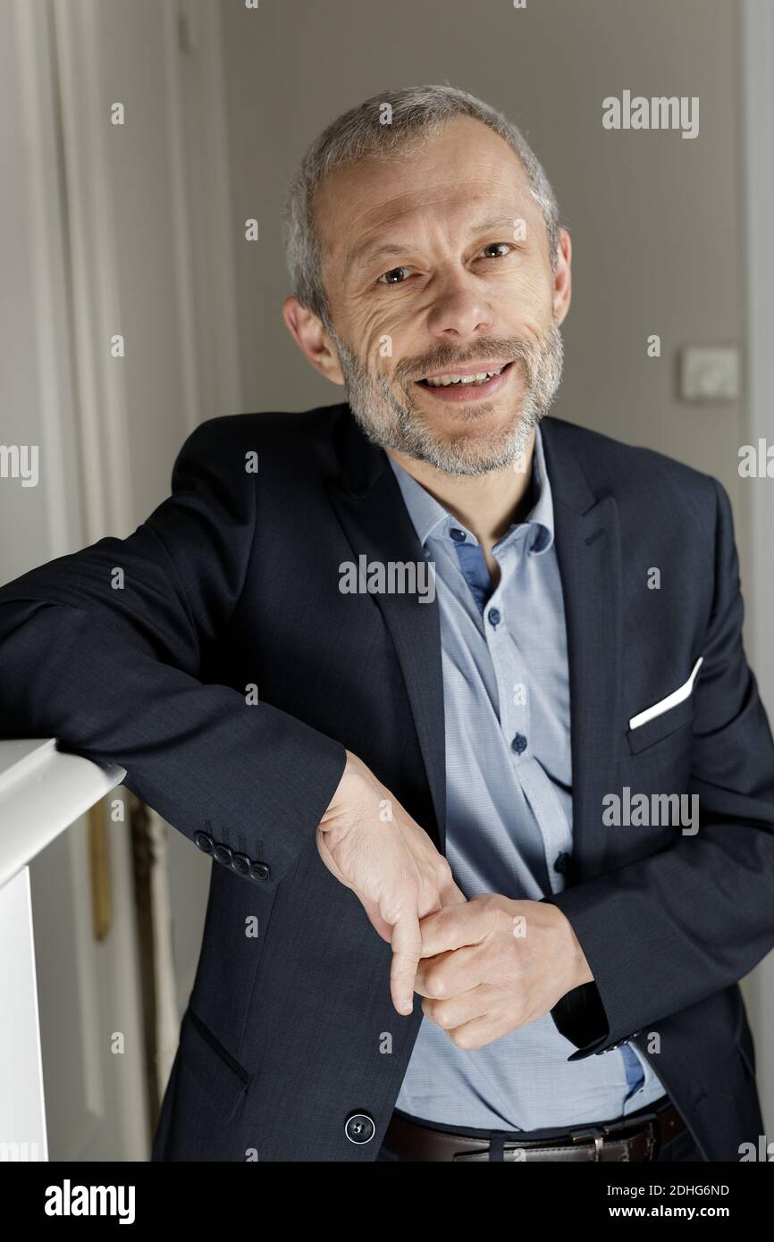 File picture, dated on November 10, 2017, Pierre Mathiot posing during ...