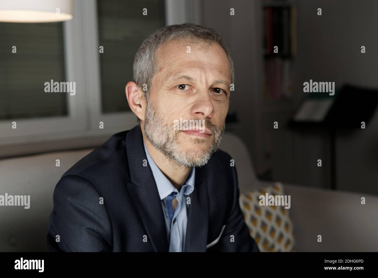 File picture, dated on November 10, 2017, Pierre Mathiot posing during ...