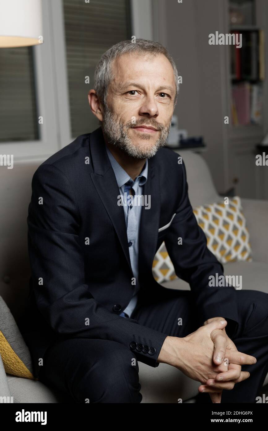 File picture, dated on November 10, 2017, Pierre Mathiot posing during ...