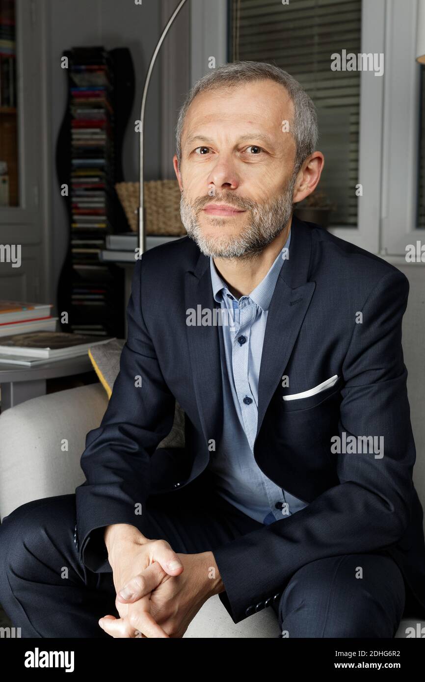 File picture, dated on November 10, 2017, Pierre Mathiot posing during ...