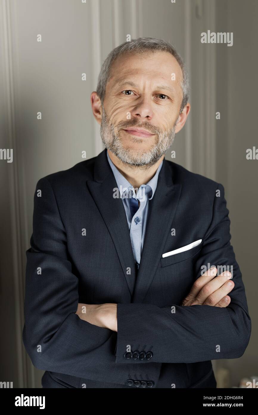 File picture, dated on November 10, 2017, Pierre Mathiot posing during ...