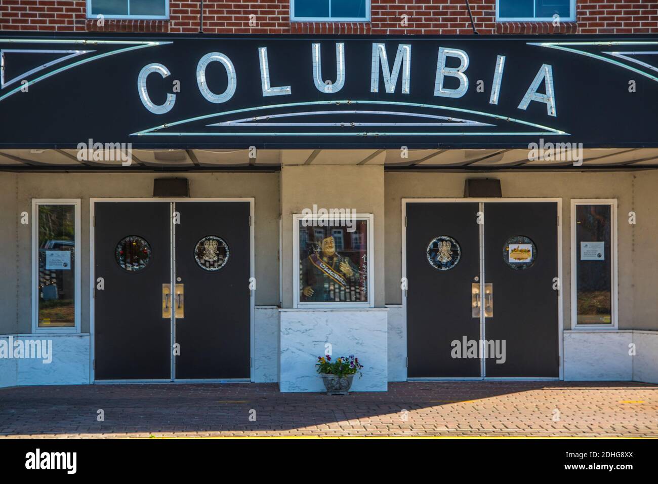 Harlem, Ga USA - 12 02 20: Downtown Harlem rural downtown Old style ...