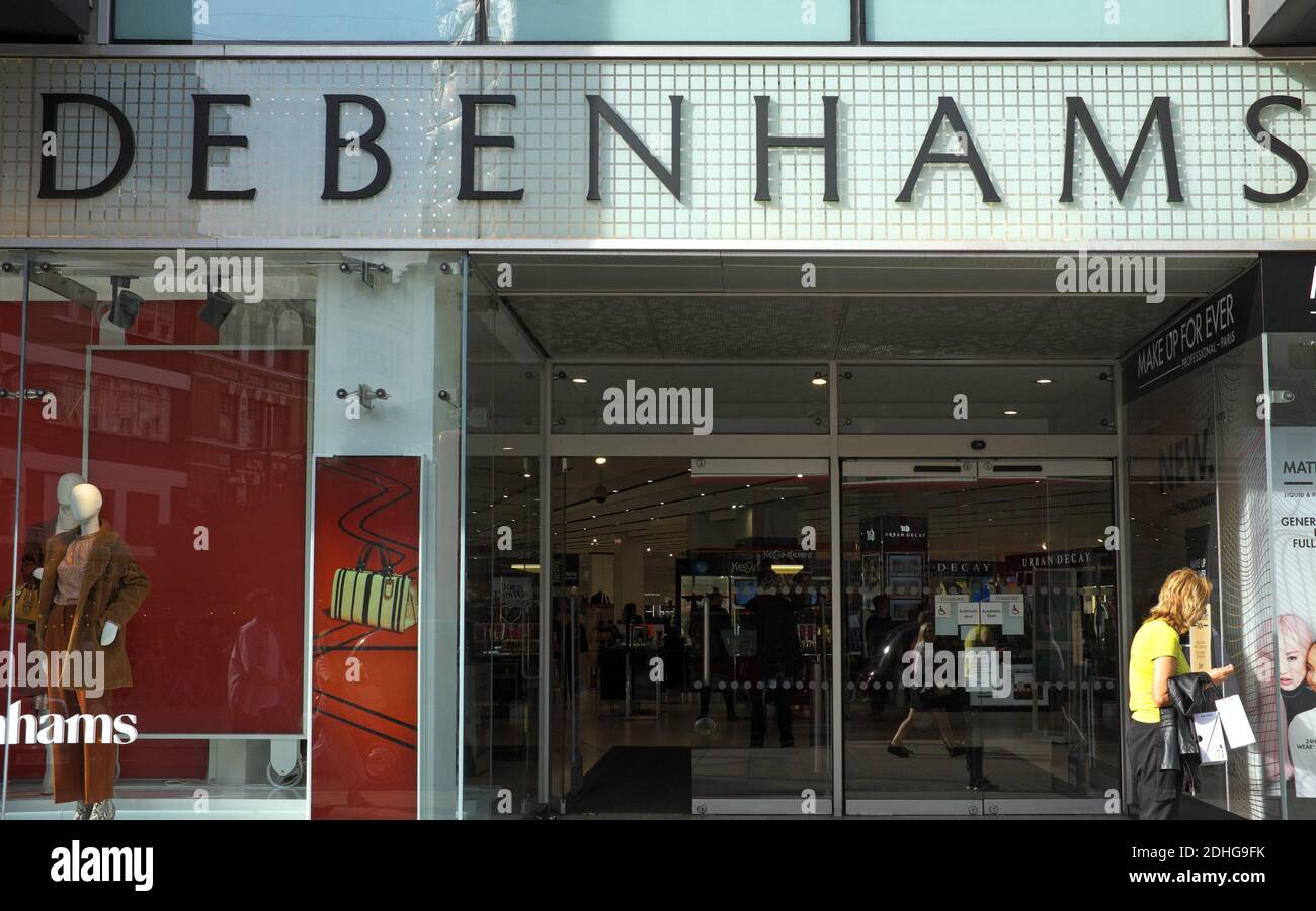 Debenhams oxford street london christmas hi-res stock photography and ...