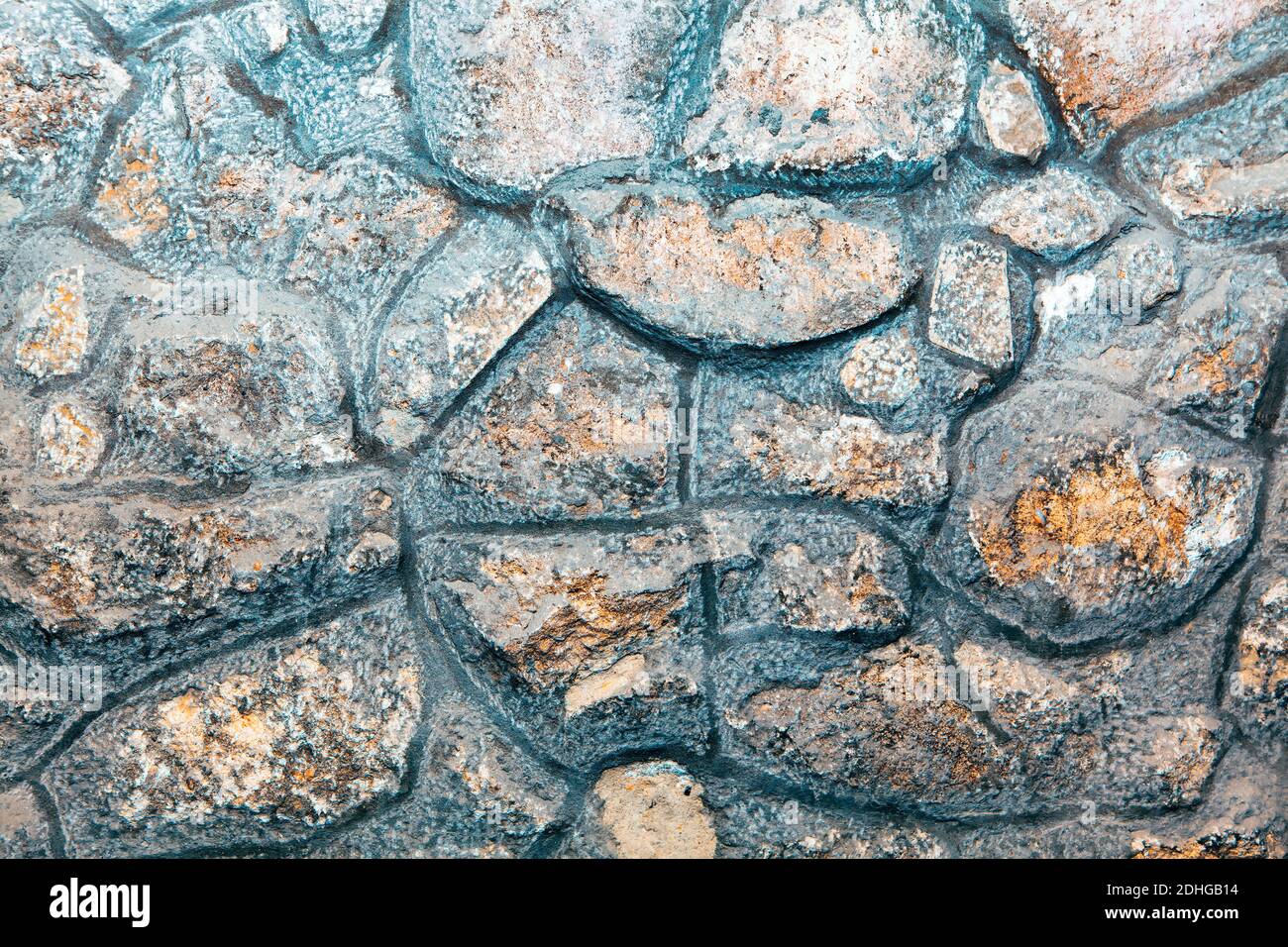 Natural irregular Stone Wall Background Stock Photo - Alamy