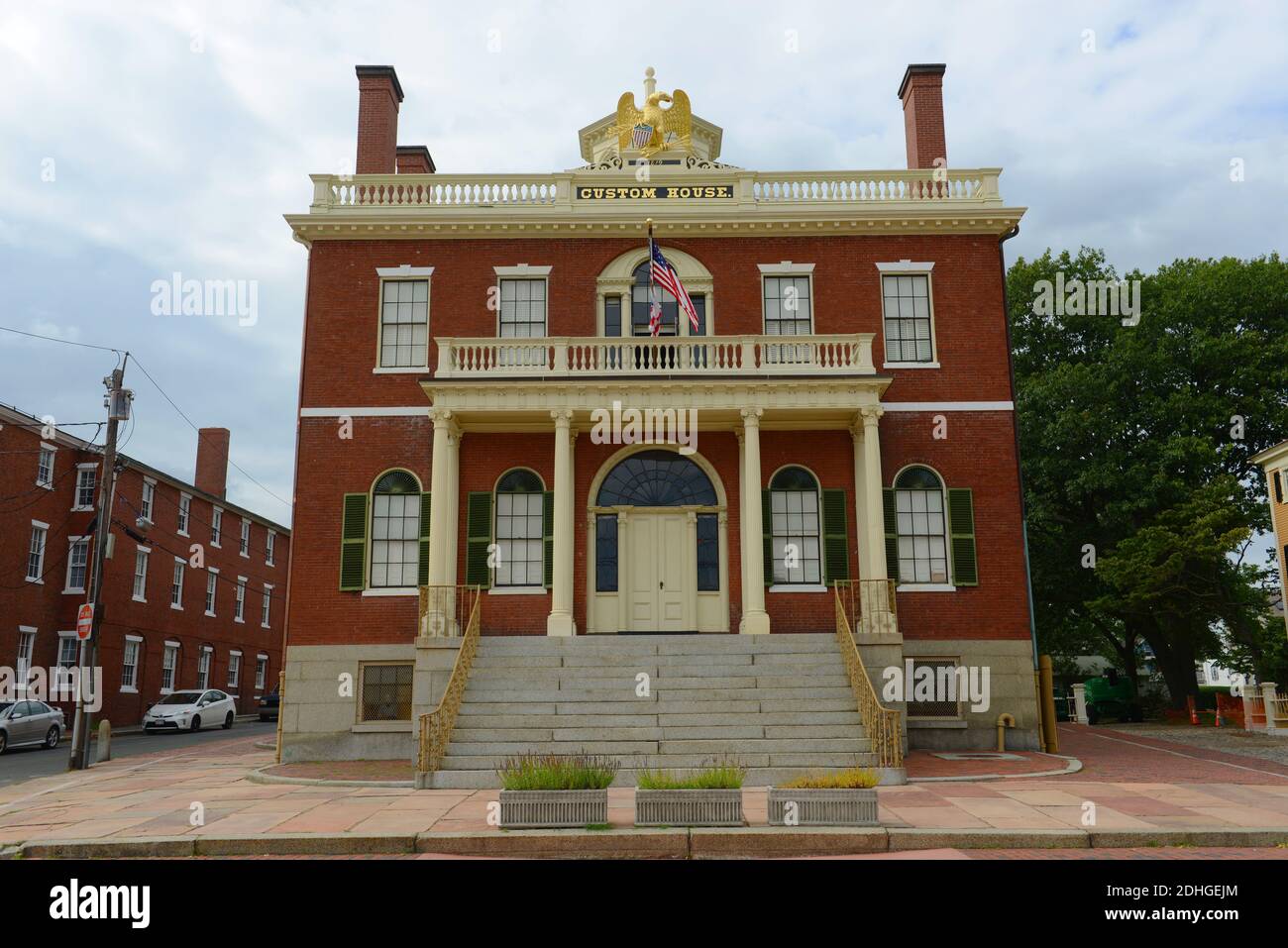 Custom House at the Salem Maritime National Historic Site (NHS) in ...