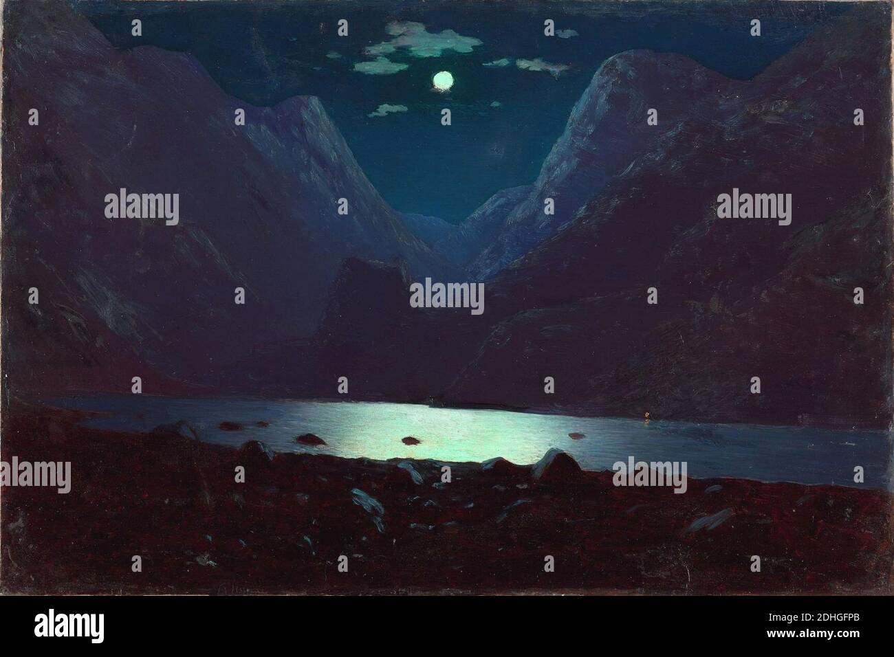 Kuindzhi Daryal pass 1890 1895 Stock Photo - Alamy