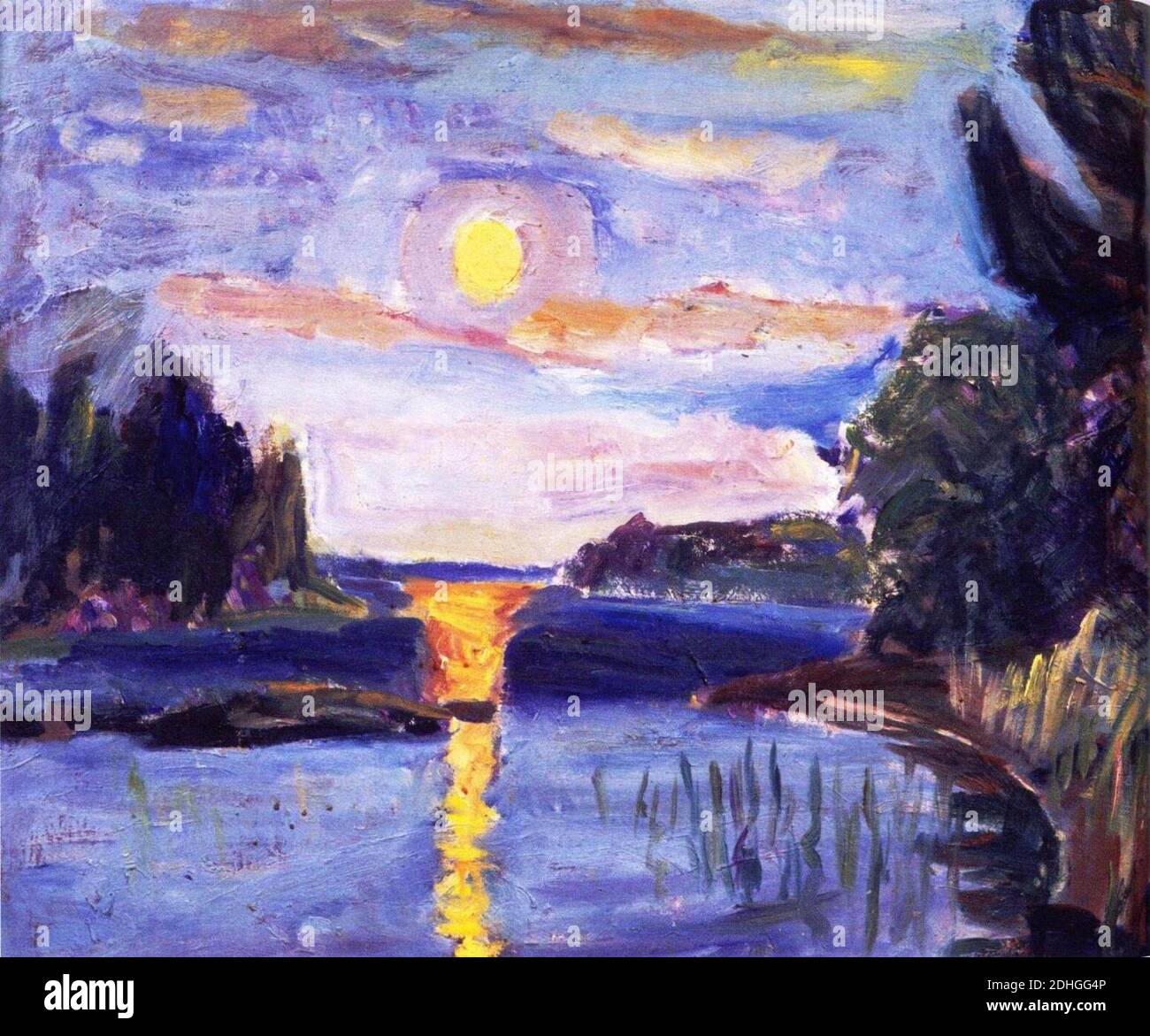 Kullervo Koivisto, Kuutamo Stock Photo - Alamy