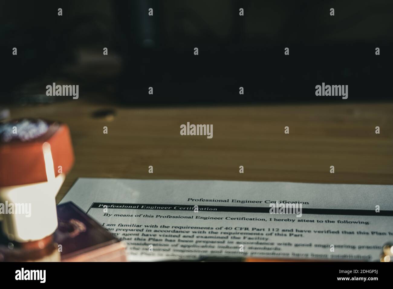 Legal document and certification required in many official plans and ...