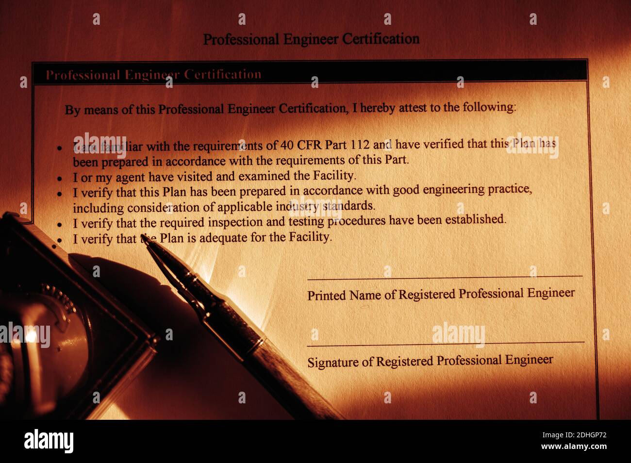 Legal document and certification required in many official plans and ...