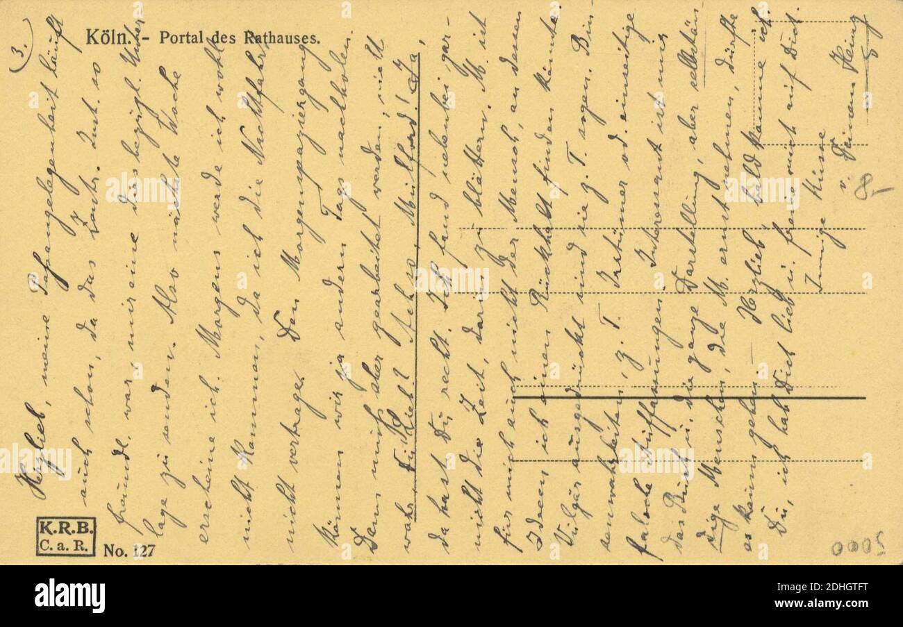 Köln (Rhein), Nordrhein-Westfalen - Rathaus, Portal (back Stock Photo ...