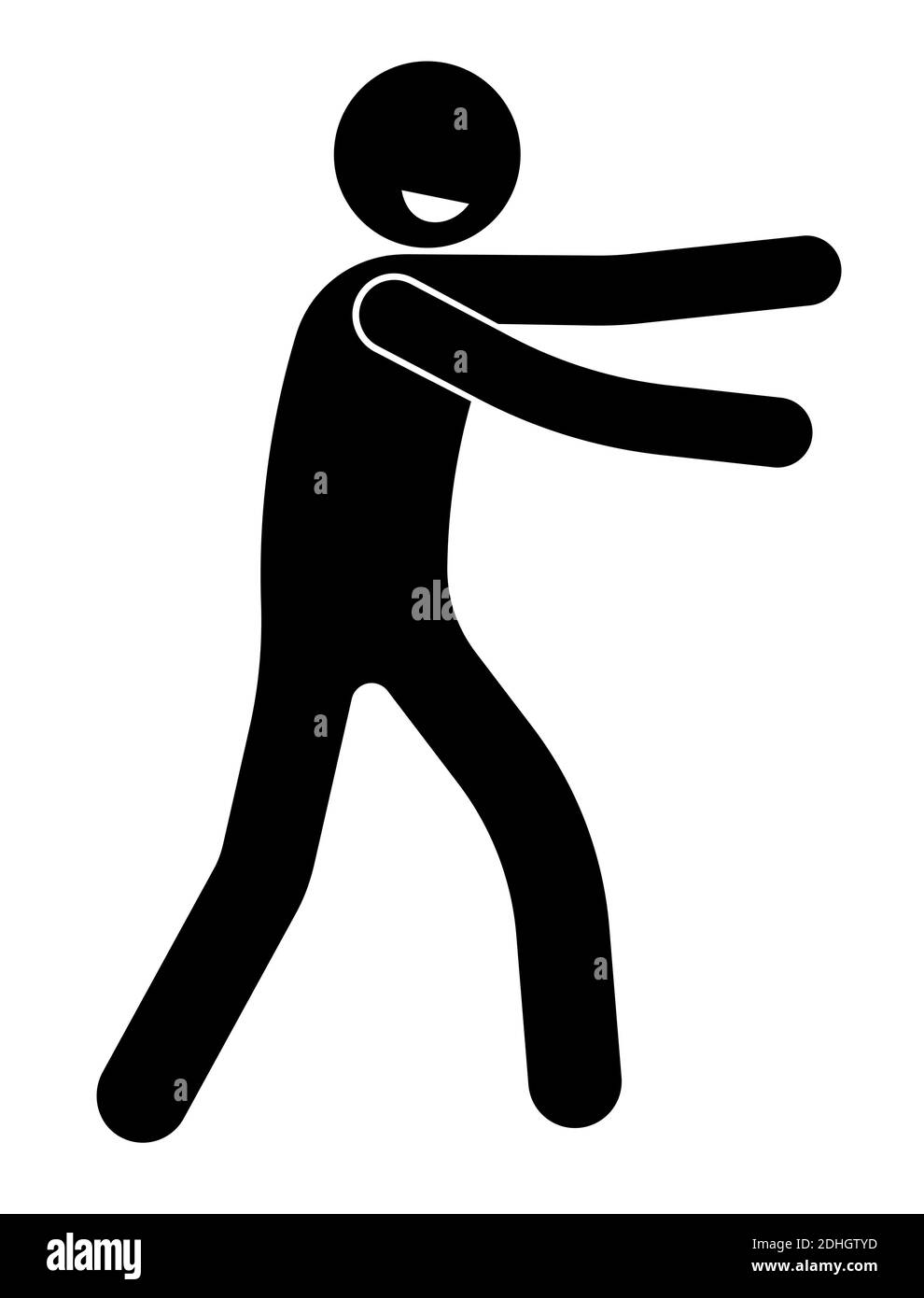 Stick arms Stock Vector Images - Alamy