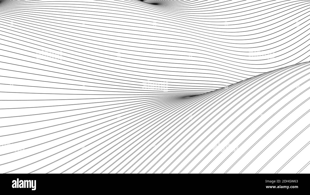 Modern background of waves. Vector Stock Vector Image & Art - Alamy