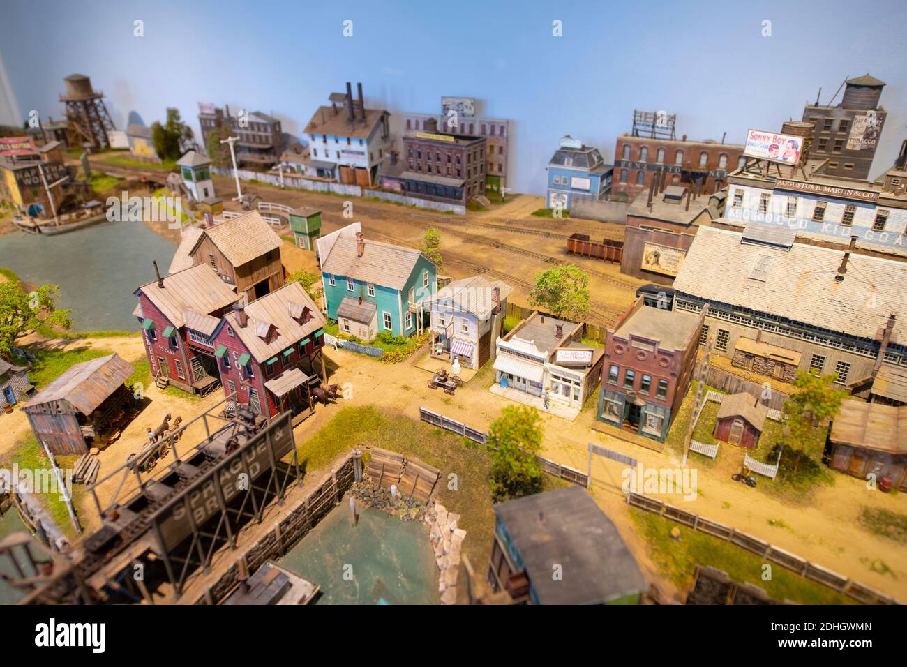 Scale model of Lynn Harbor in 1900 in Lynn Museum and Historical ...