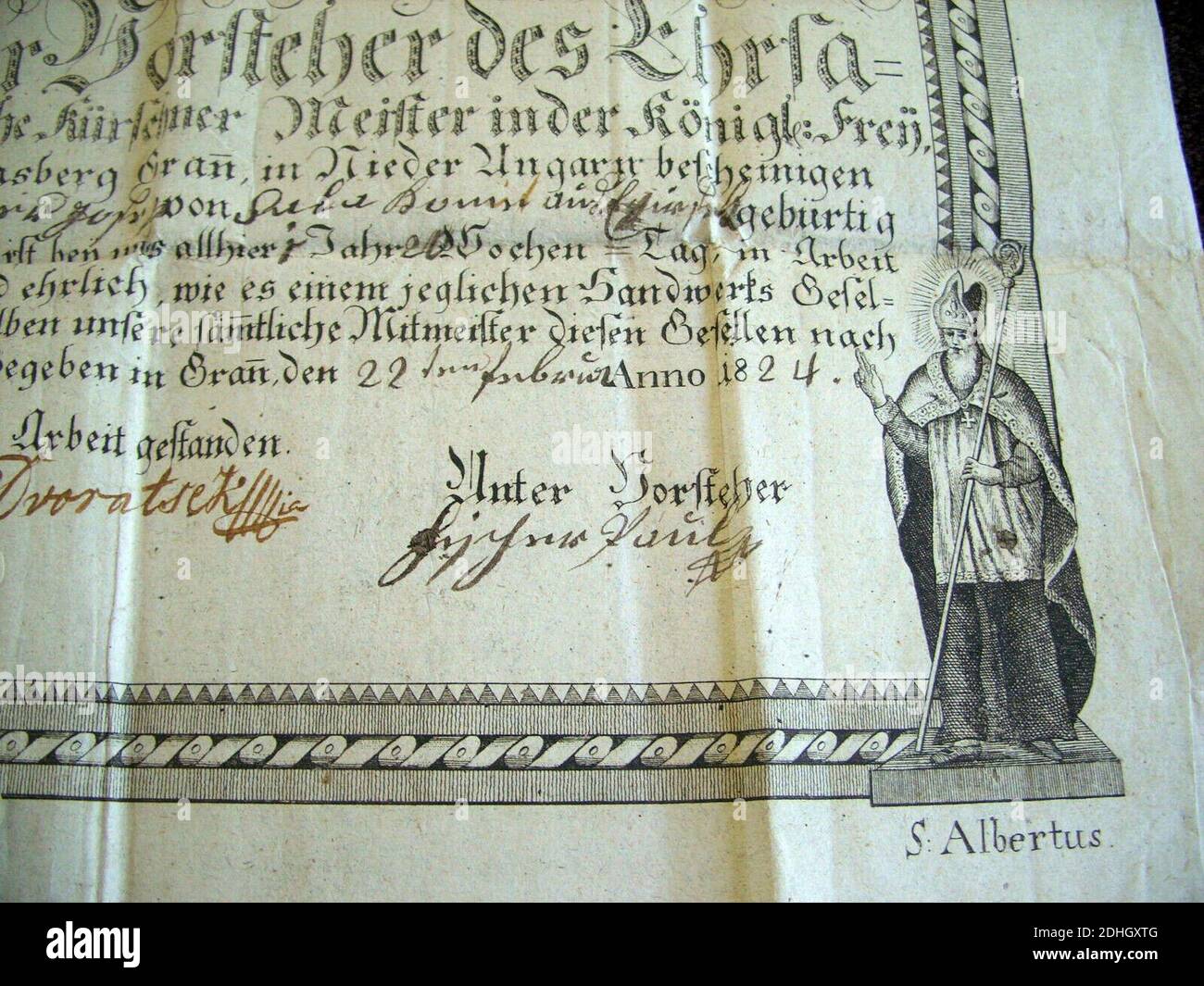 Gesellenbrief hi-res stock photography and images - Alamy