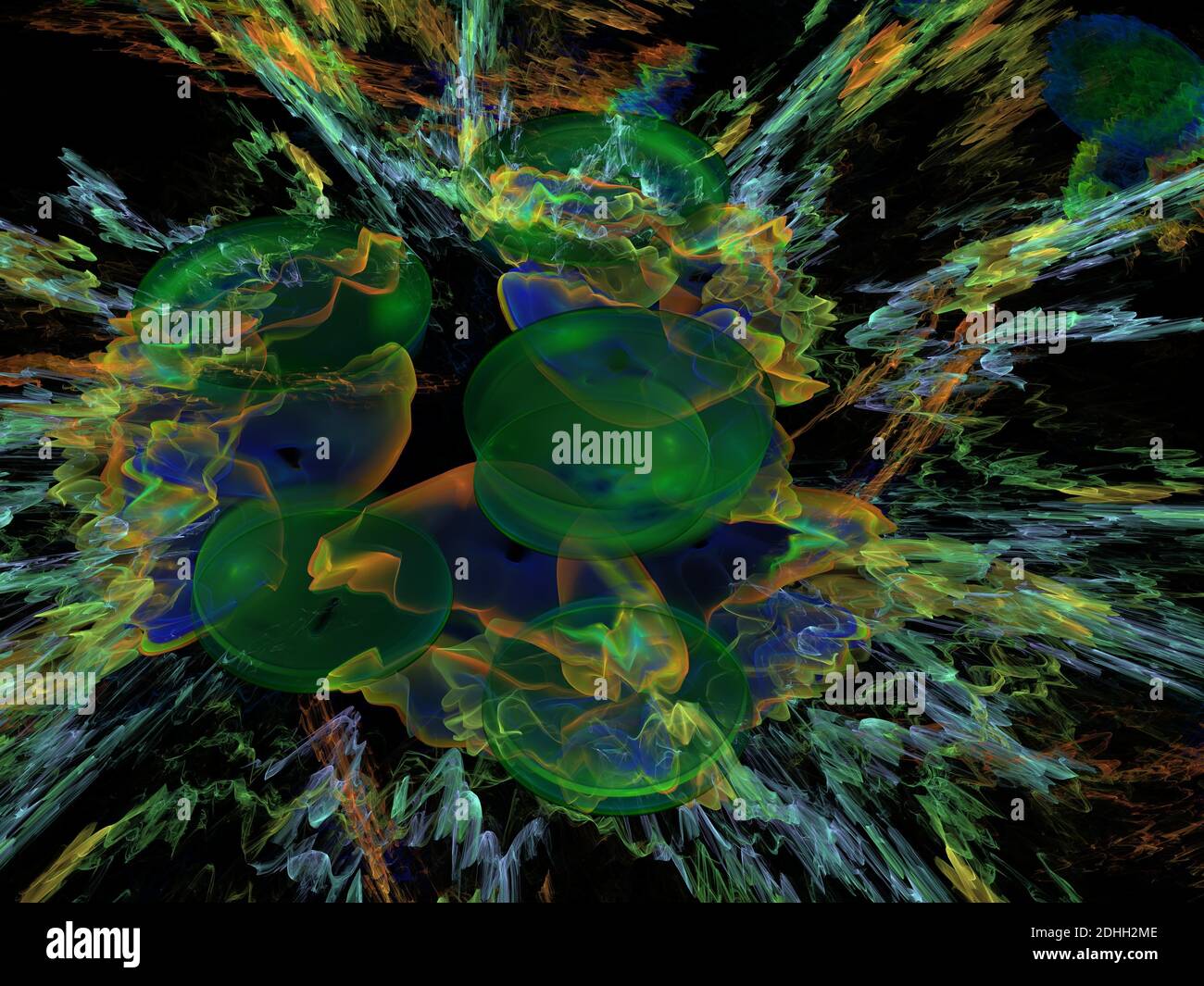 Imaginatory fractal background Image Stock Photo - Alamy