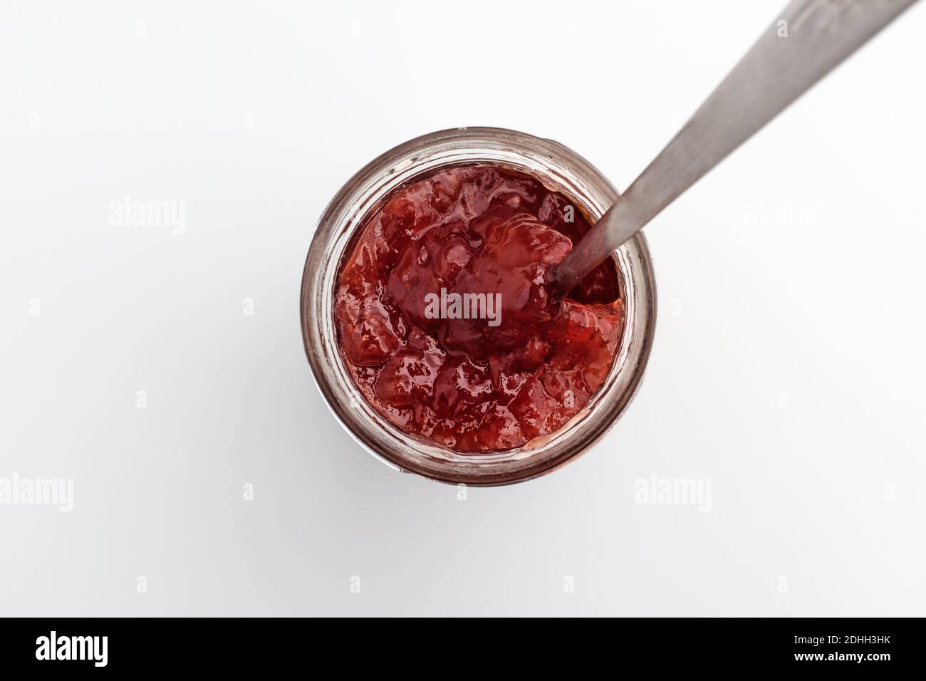 Sweet and sticky strawberry jam Stock Photo - Alamy