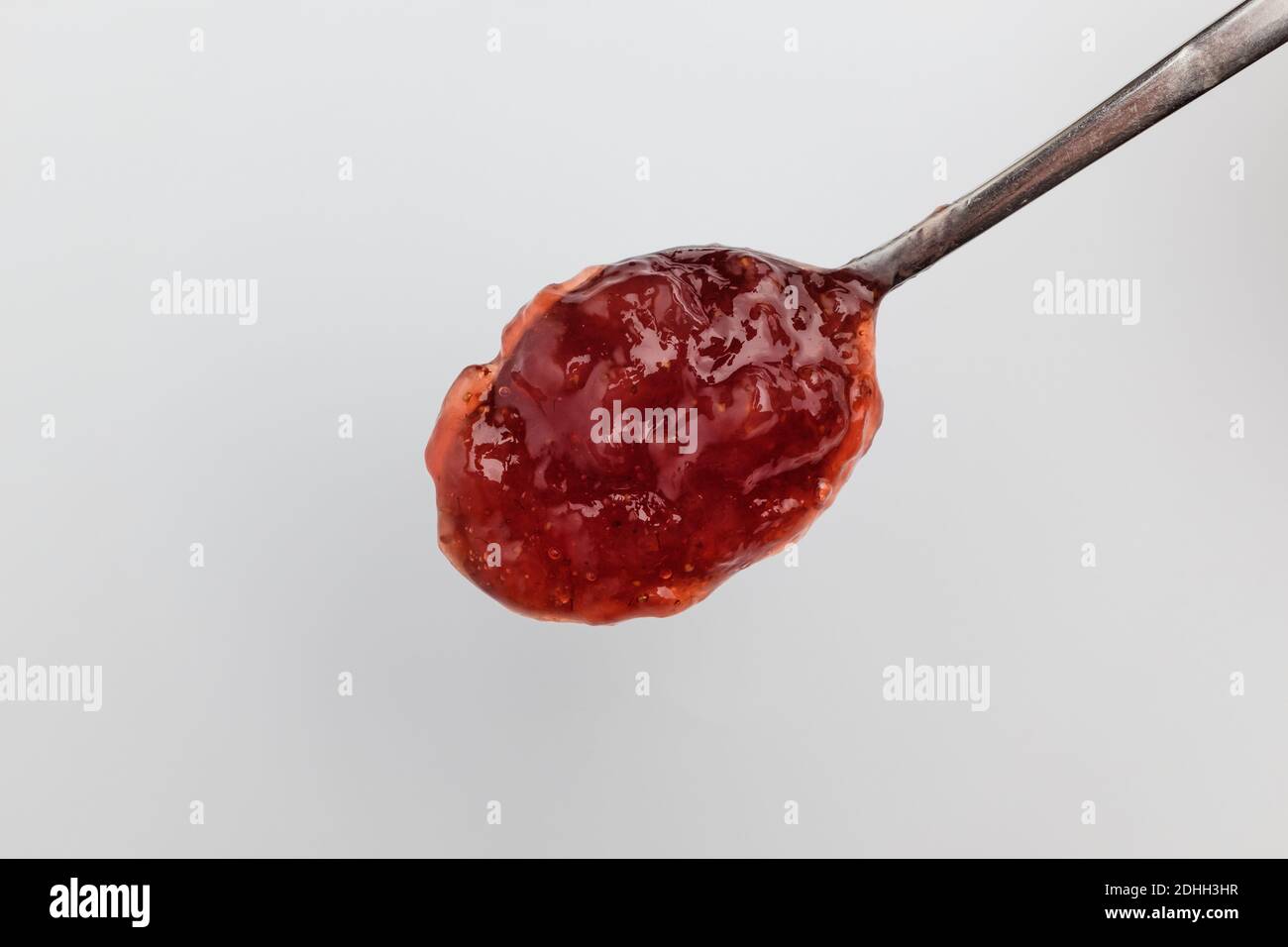 Sweet and sticky strawberry jam Stock Photo - Alamy