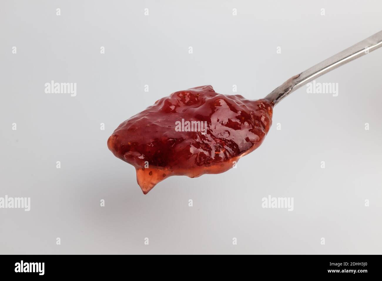 Sweet and sticky strawberry jam Stock Photo - Alamy