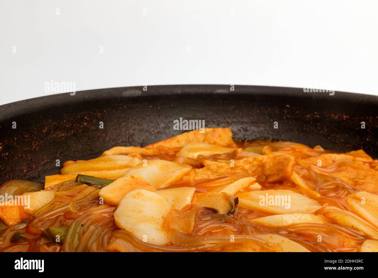 Spicy korean tteokbokki hi-res stock photography and images - Alamy