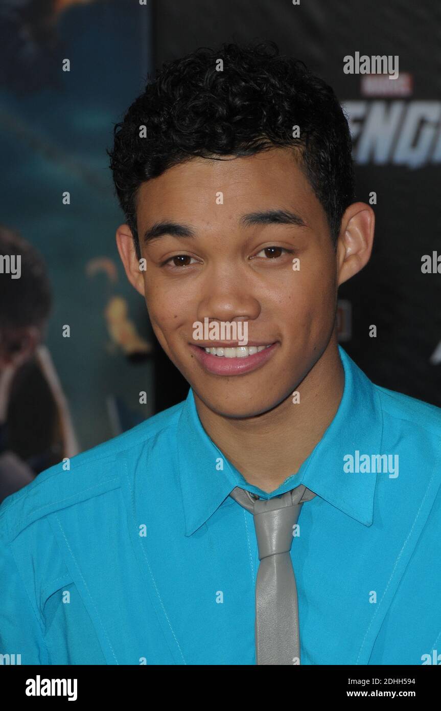 Roshon Fegan at THE AVENGERS. WORLD PREMIERE HOLLYWOOD LOS ANGELES ...