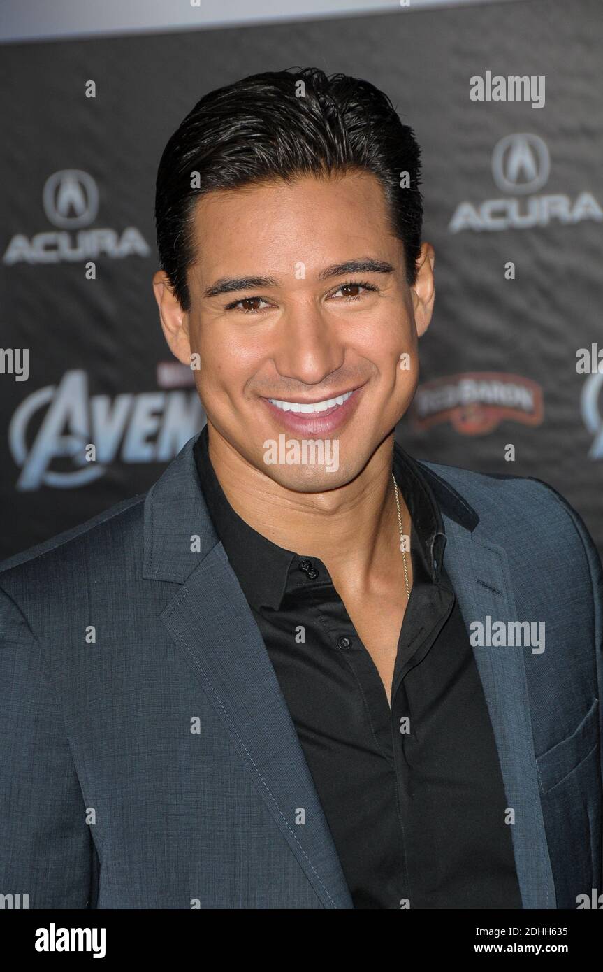 Mario Lopez at THE AVENGERS. WORLD PREMIERE HOLLYWOOD LOS ANGELES ...
