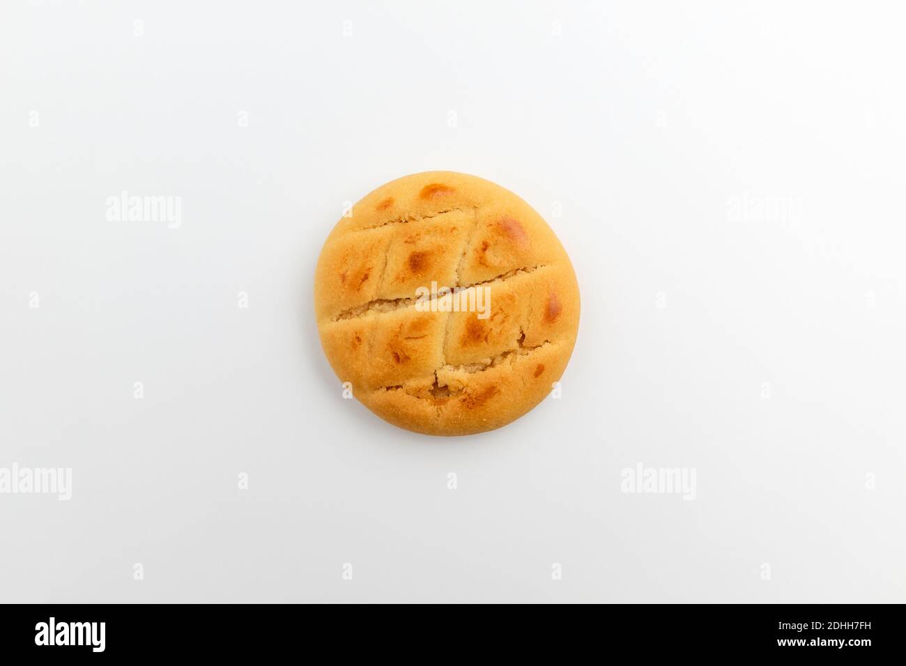 Delicious cookies on white background Stock Photo - Alamy