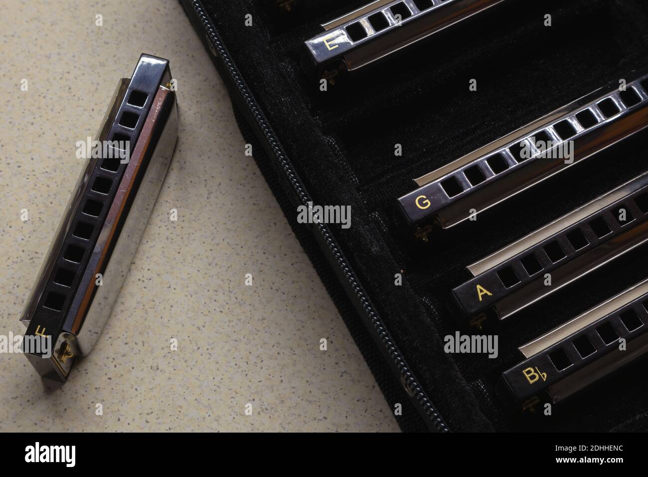 Harmonicas hi-res stock photography and images - Alamy