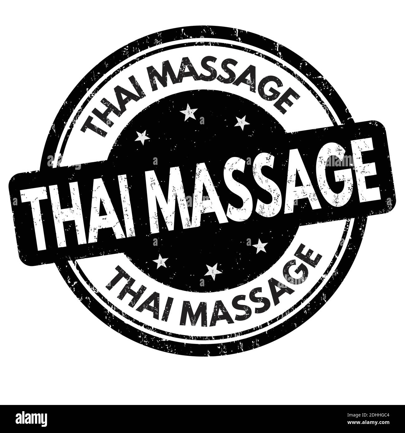 Thai Massage Vector