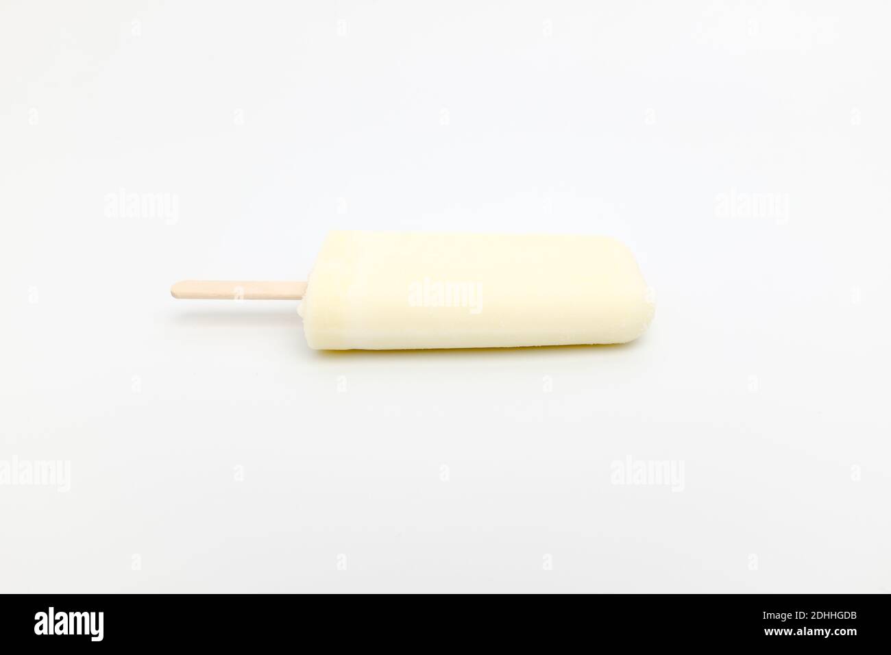 Rod ice cream on white background Stock Photo - Alamy