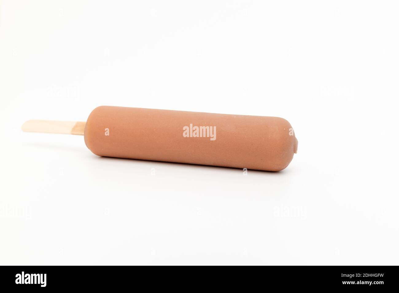 Rod ice cream on white background Stock Photo - Alamy