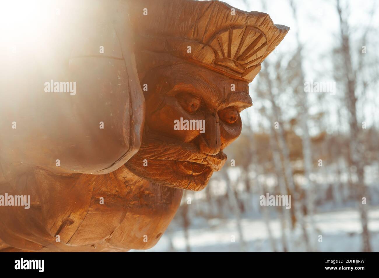 Carved figurehead on bow ship hi-res stock photography and images - Alamy