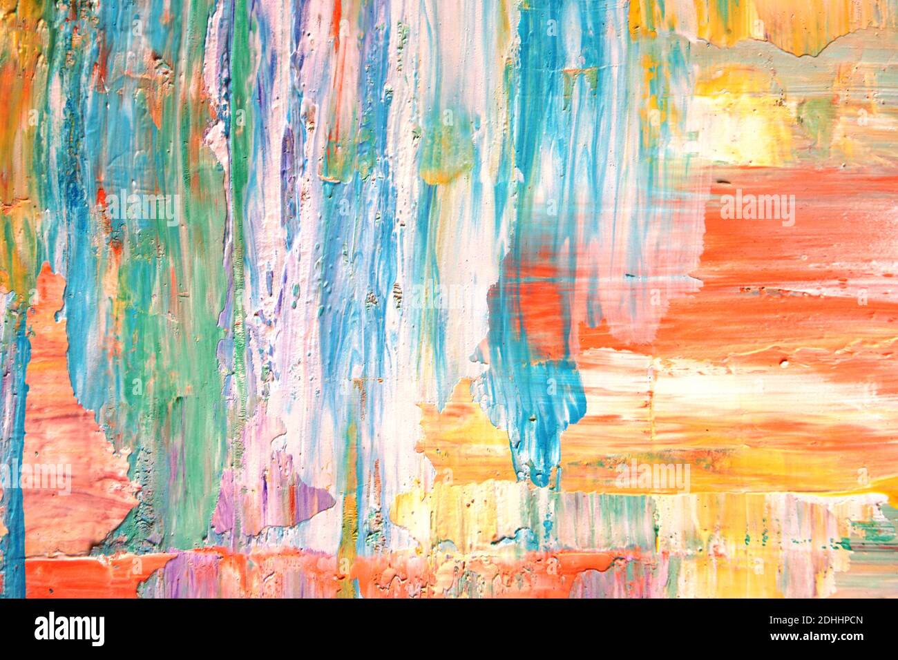 colorful smears of oil paint Stock Photo - Alamy