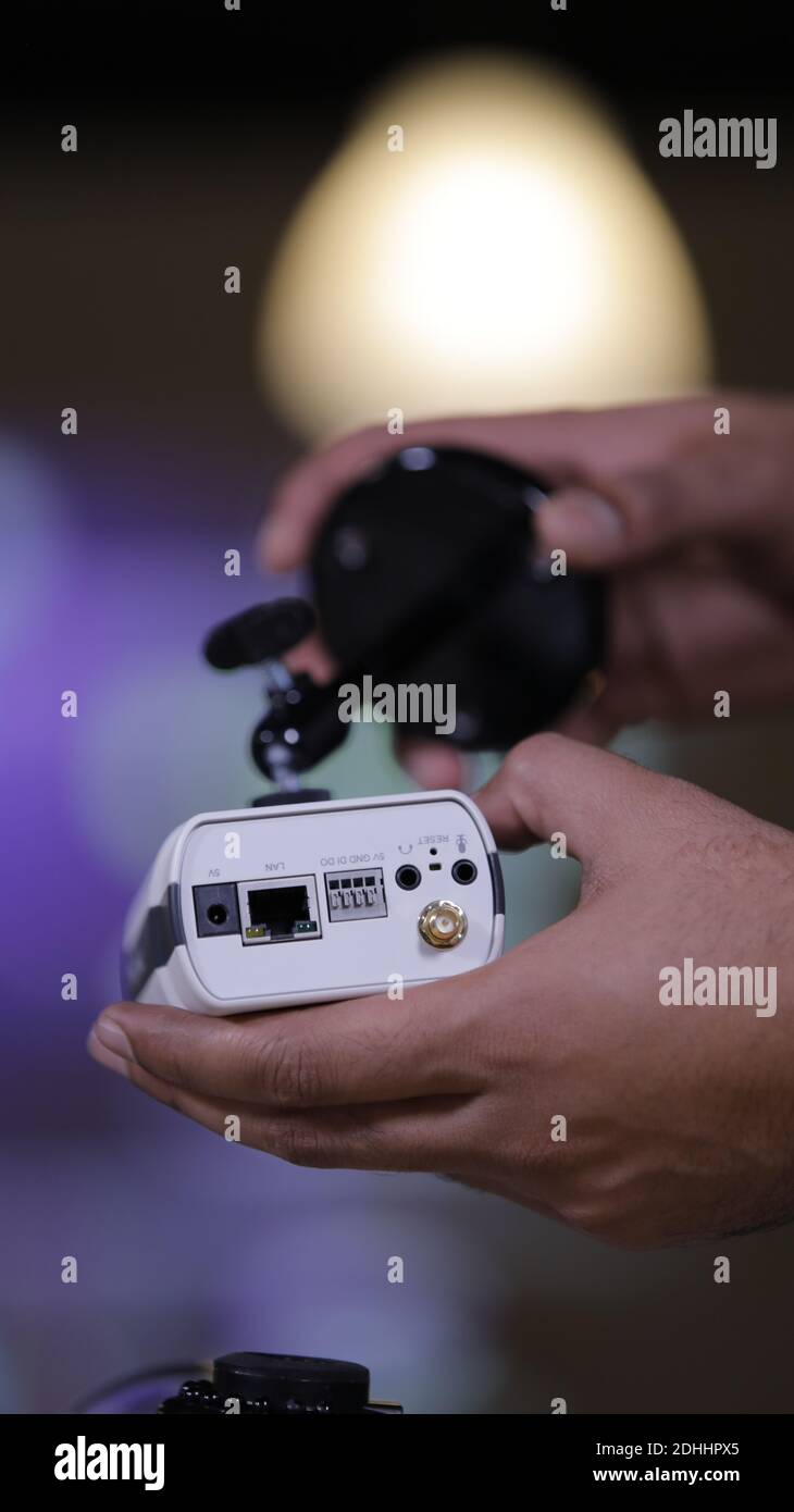 Repairing cctv hi-res stock photography and images - Alamy