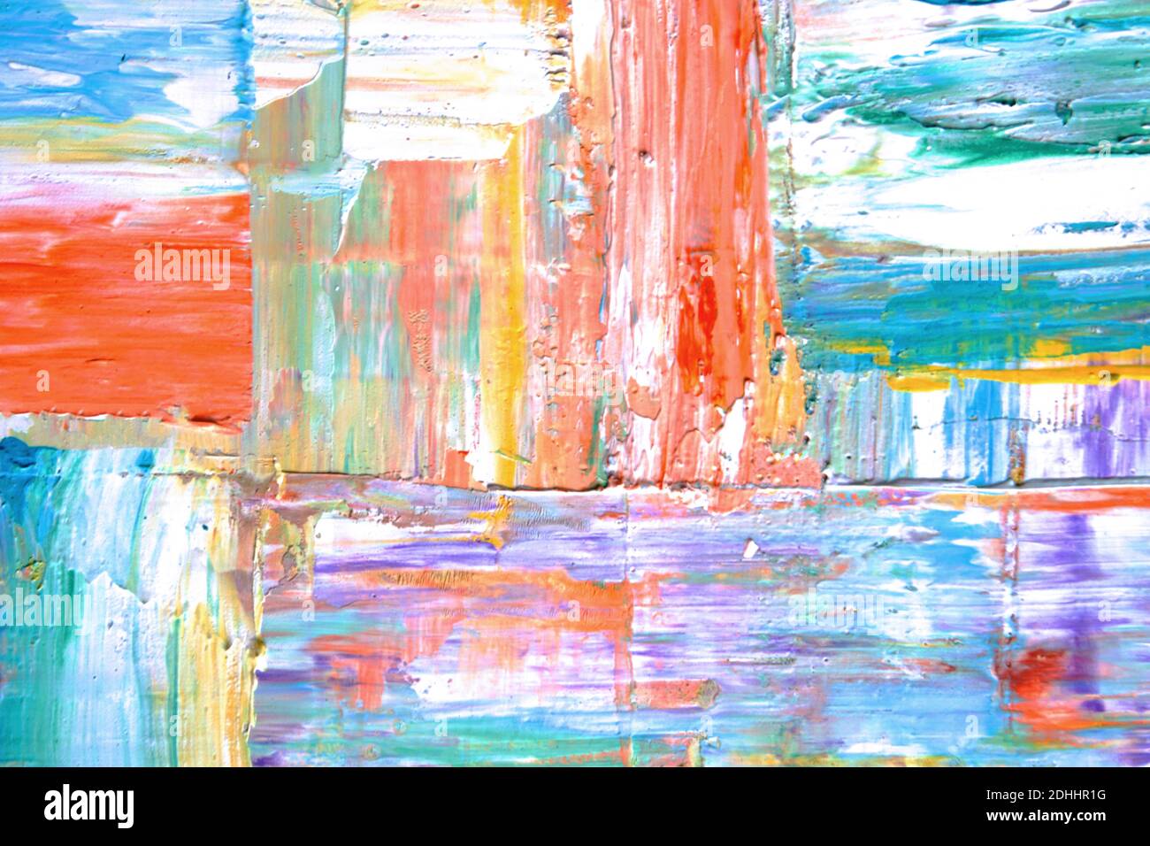 colorful smears of oil paint Stock Photo - Alamy