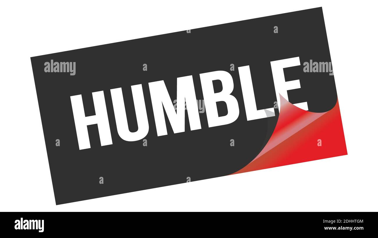 Humble words Cut Out Stock Images & Pictures - Alamy