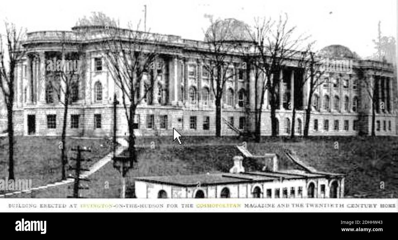 The Cosmopolitan Building on S. Buckhout Street Stock Photo - Alamy