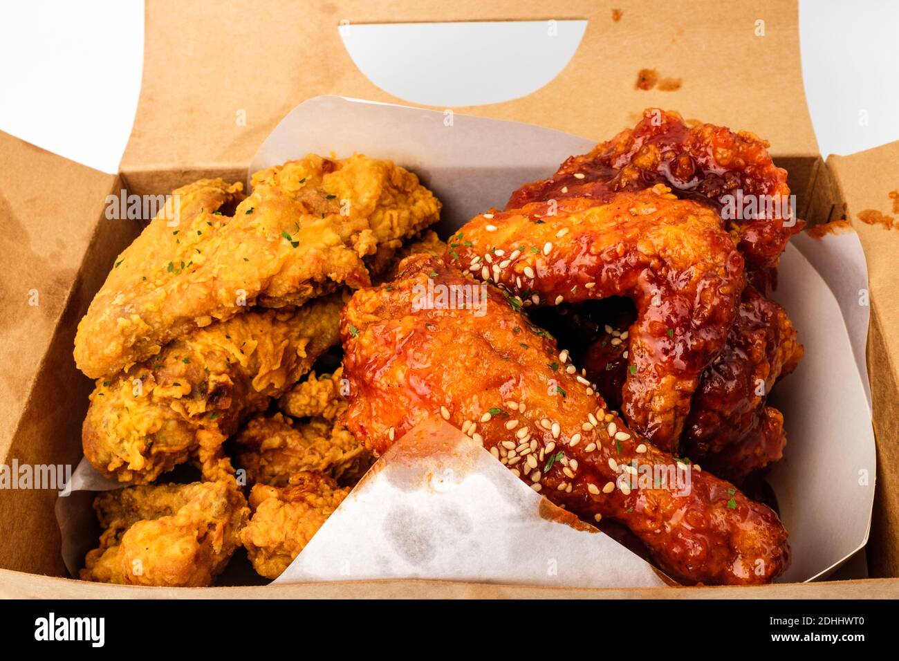 Food chicken korean style hi-res stock photography and images - Alamy