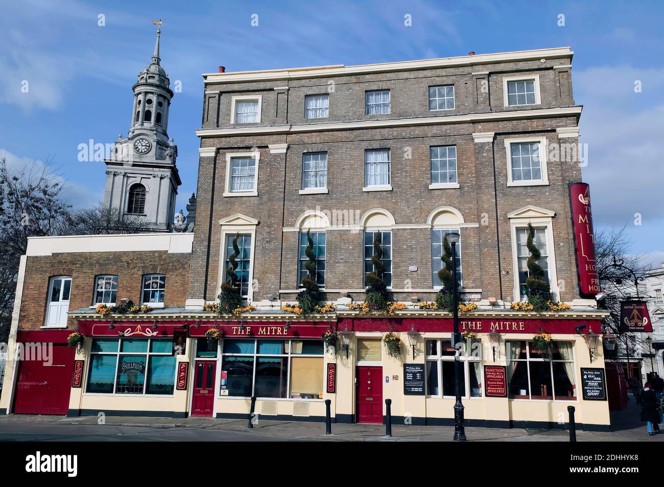 The Mitre Hotel, Greenwich, London Stock Photo - Alamy