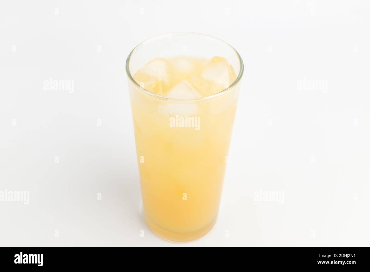 Plum-flavored juice. Lactic acid bacteria drink. Sweet dessert drinks ...