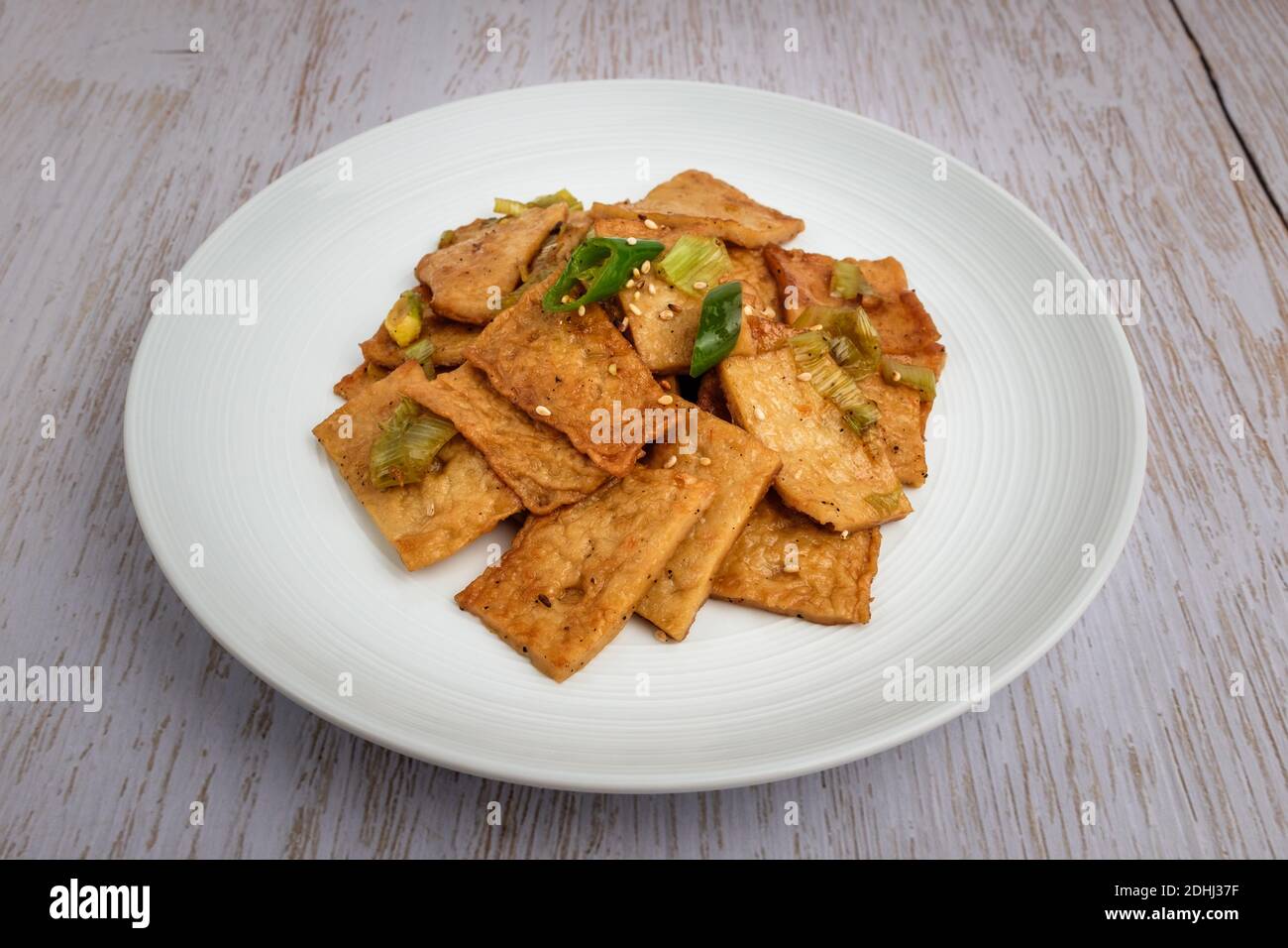 Grilled fish cake with background Stock Photo - Alamy