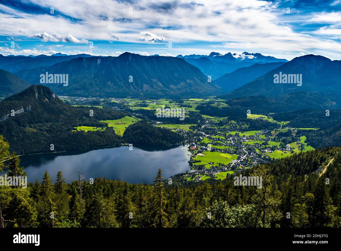 Municipal Grundlsee At Lake Grundlsee in Styria In Austria Stock Photo ...