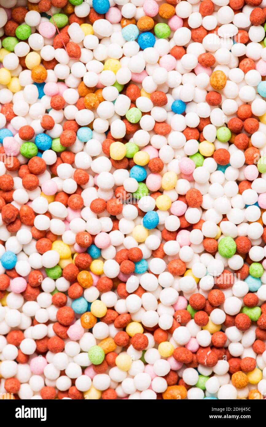 Surface of many colorful sugar sprinkles Stock Photo - Alamy
