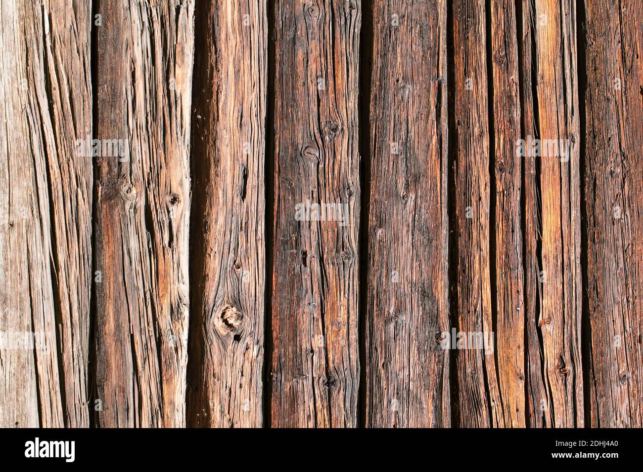 Background texture of weathered brown wooden boards Stock Photo - Alamy