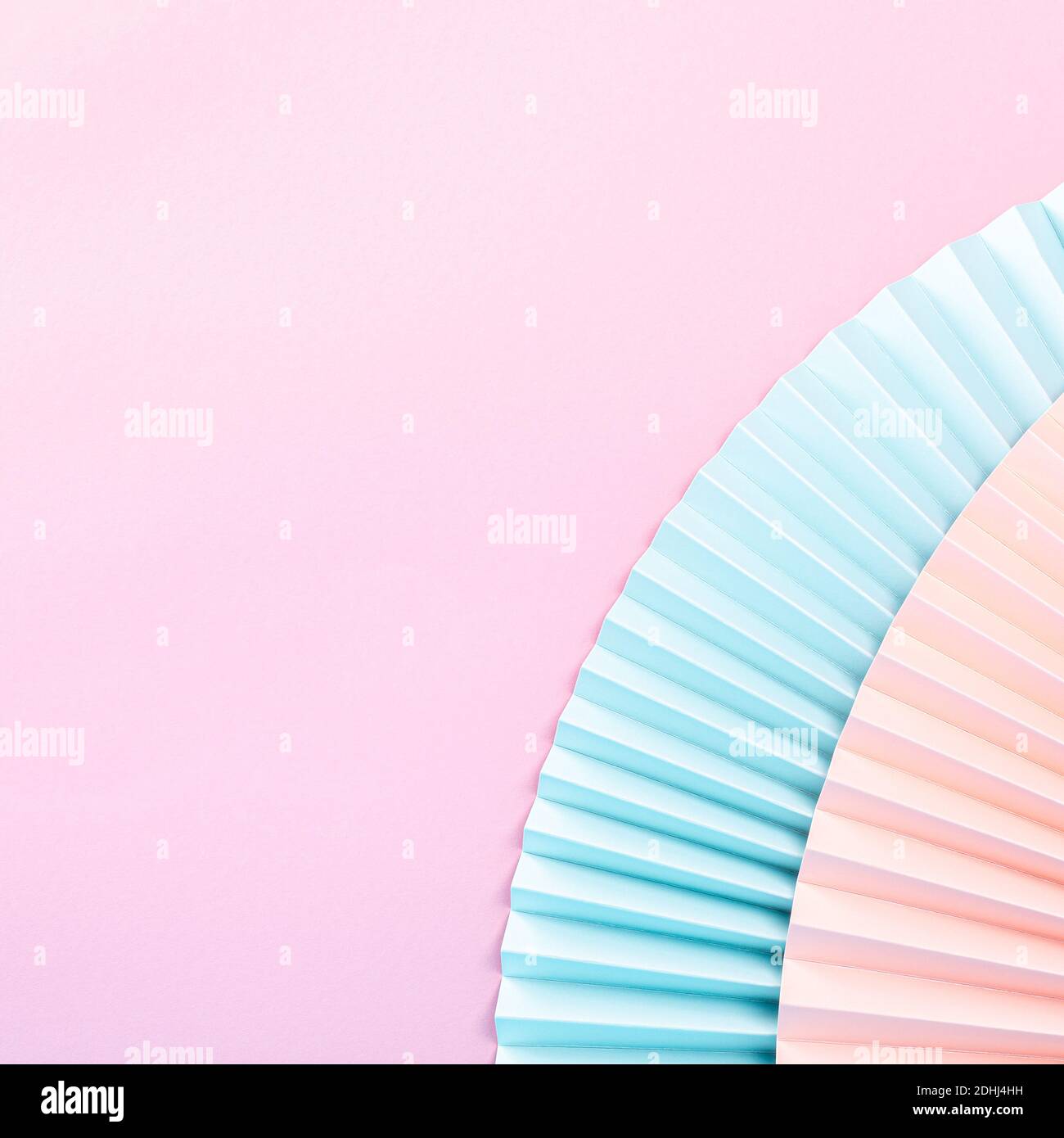 Colorful abstract background with paper fans Stock Photo - Alamy