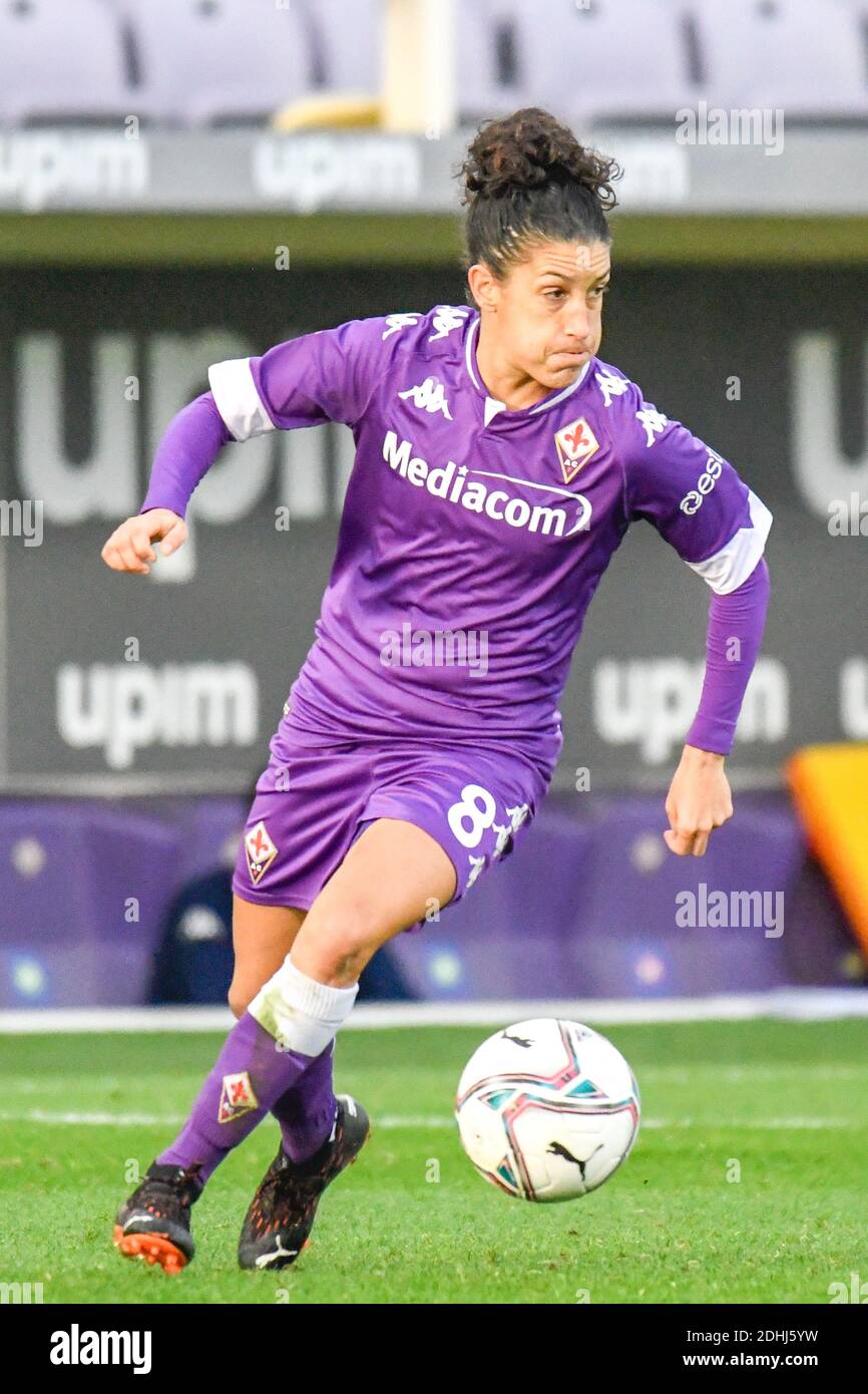 Claudia Neto (Fiorentina) during Fiorentina Femminile vs Slavia Praga ...
