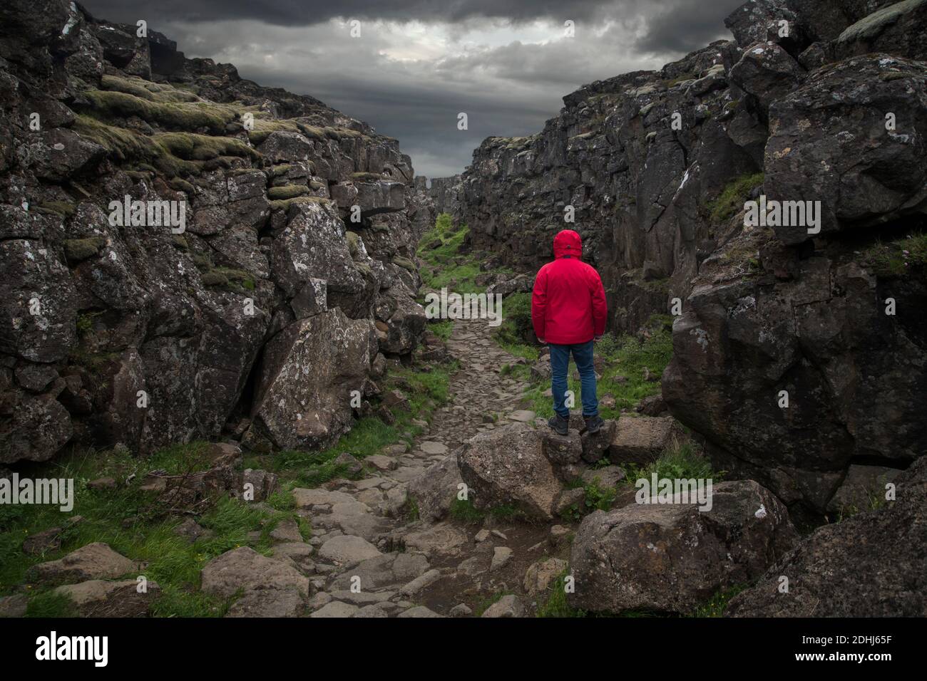 Thingvellir national park silfra rift hi-res stock photography and ...